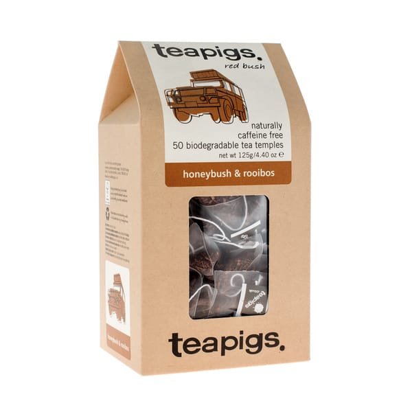 teapigs Honeybush and Rooibos 50 piramidek - Coffee Selection