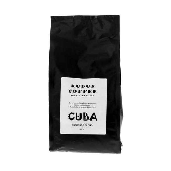 Audun Coffee - Cuba Espresso Blend 500g - Coffee Selection